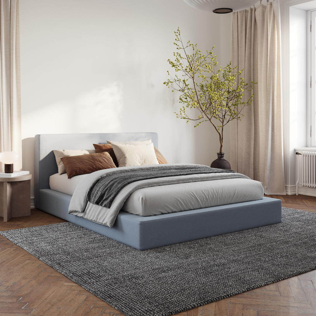 Ultra Set: Bed Frame + Headboard l SoftFrame Designs