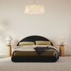 Luna Set: Bed Frame + Headboard l SoftFrame Designs