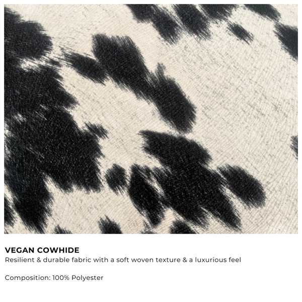 Cloud Bed Frame in Vegan Cowhide | SoftFrame Designs®