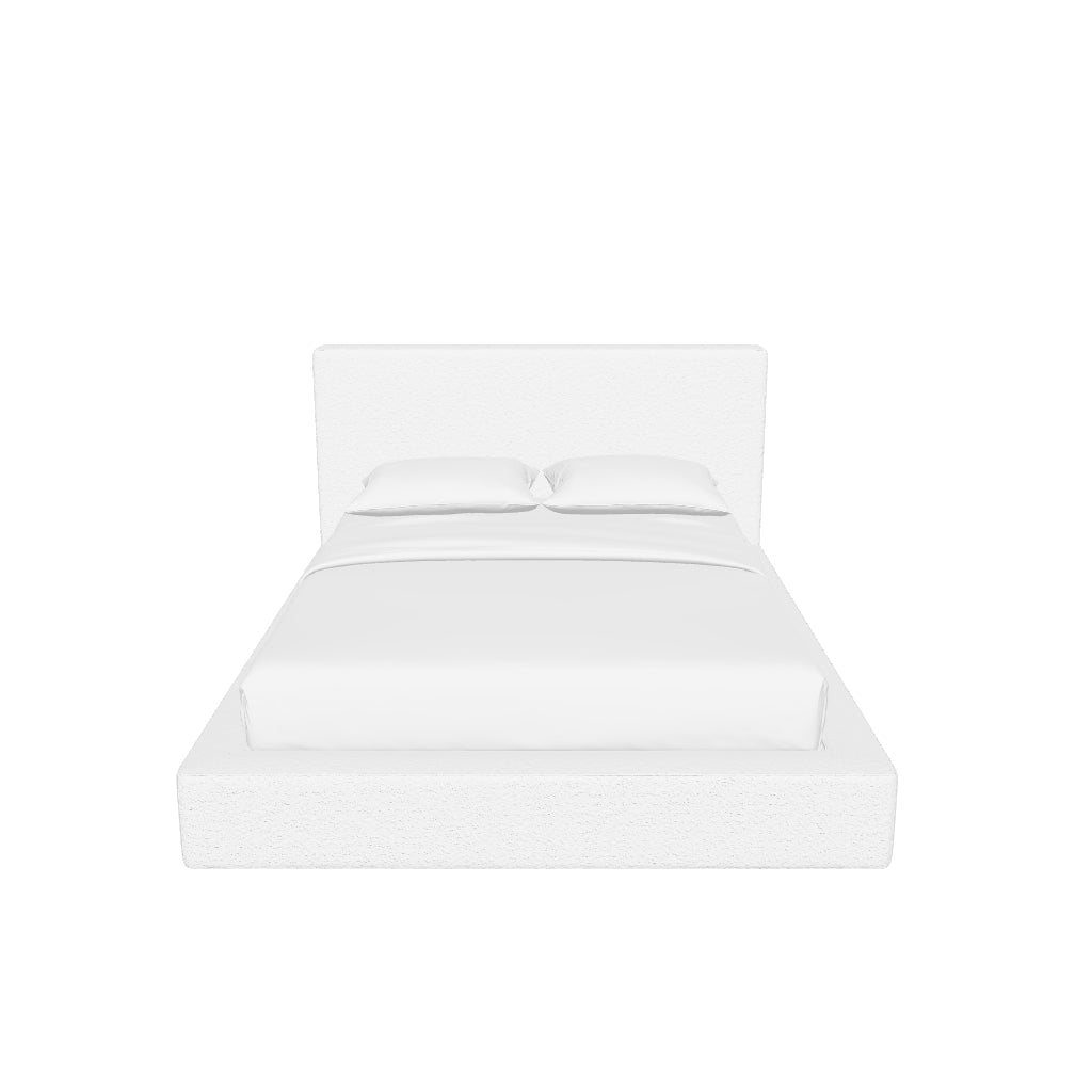 Ultra Bed Frame l Boucle Texture, Cushioned | SoftFrame®